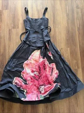 Acler | Dresses | Acler Actonhill Floral Print Cocktail Dress | Poshmark